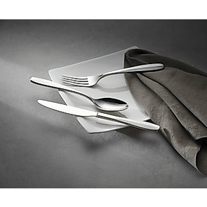 Oneida Oakwood Piece Everyday Flatware Set, 20 Count, Metallic