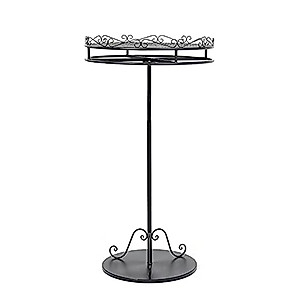 Household Products Floor-Standing Rotating Clothing Rack,Commercial Round Clothing Hanging Rack,Retail Display Heavy Clothes Garment Rack for Boutiques and Laundry Room