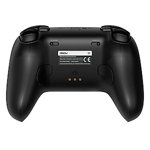 8BitDo Ultimate 2 Wireless Controller for Windows & Android, Gaming Controller with TMR Joysticks, Switchable Hall Effect/Tactile Triggers, RGB Fire Ring, 8Speed Wireless Tech, Black