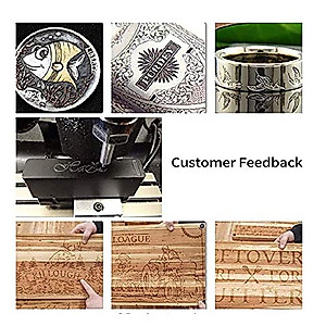 Jiiolioa V21201 20 Degree Profile Bit V Groove Engraving Router Bit 1/4" Shank 1/4"X2"