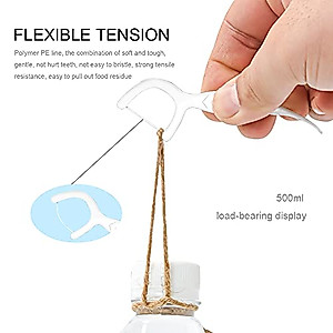 Floss Singles Bag,Dental Picks Disposable,Travel Dental Floss,Dental Floss,Floss Sticks ,Easy to Carry Dental Flossers(150 Count Packaged Individually)