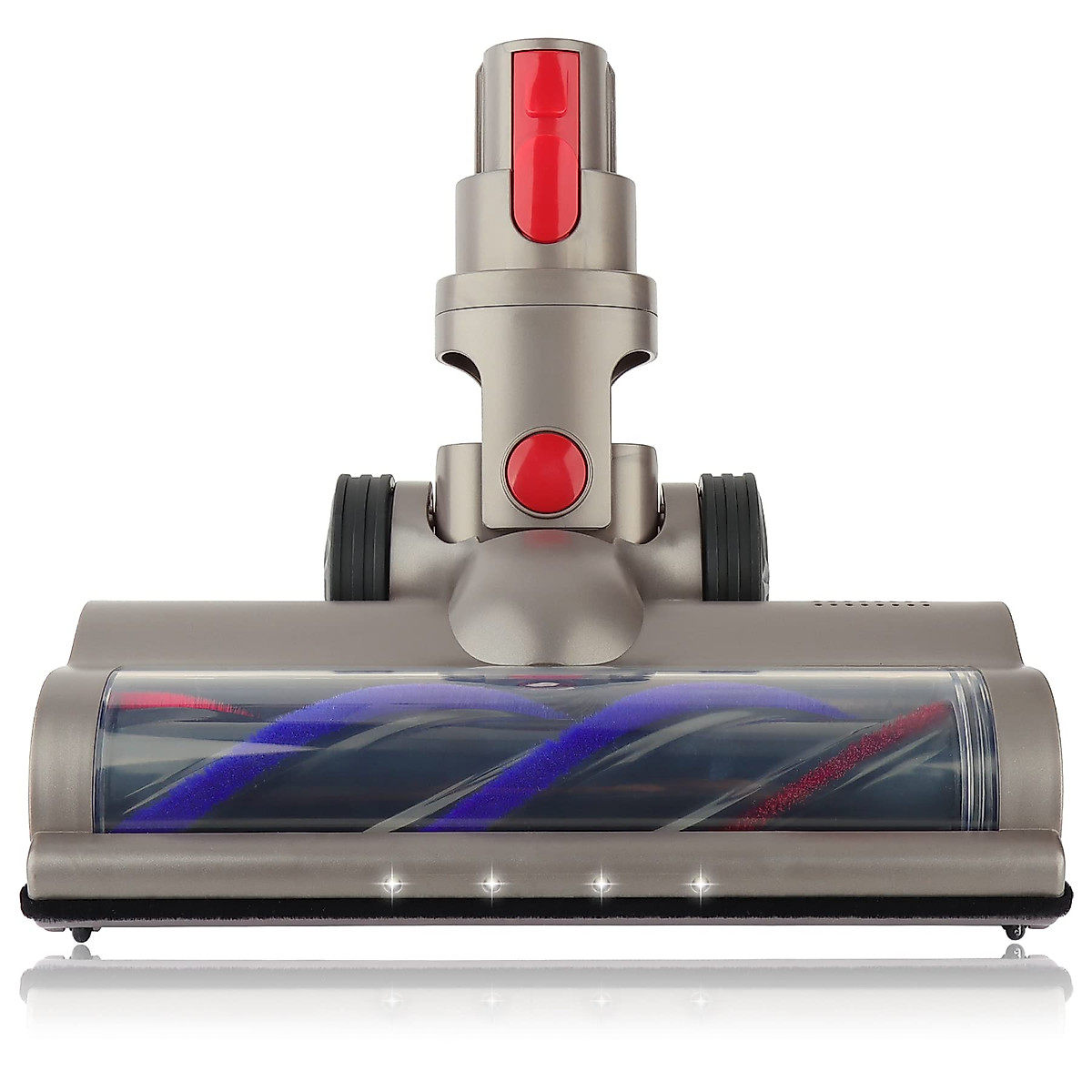 AINUO Quick Release Motorhead Turbine Brush Cleaner Head Compatible with Dyson V15 V11 V10 V8 V7 Vacuum Cleaner for Cleaning Carpets, Floors, Tiles