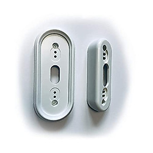 AirTech Home Automation Wedge Extender Kit Mount Compatible with Nest Hello 1st Generation, White Classic Pill Made for Nest Hello, Outdoor use.