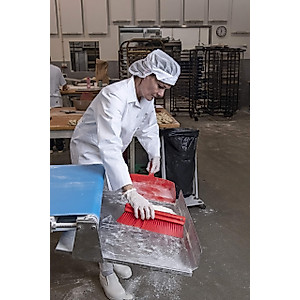 Vikan 56604 Dust Pan,11.5",PP,Red