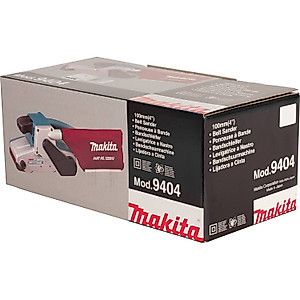 Makita 9404 4" x 24" Belt Sander, with Variable Speed , Blue