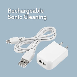 Go Smile Smart Sonic On-The-Go Blue Light Technology Whitening Kit - Dentist Recommended Electric Toothbrush & Professional Tooth Enamel Whitener & Stain Remover Whitening Gel - No Sensitivity, White