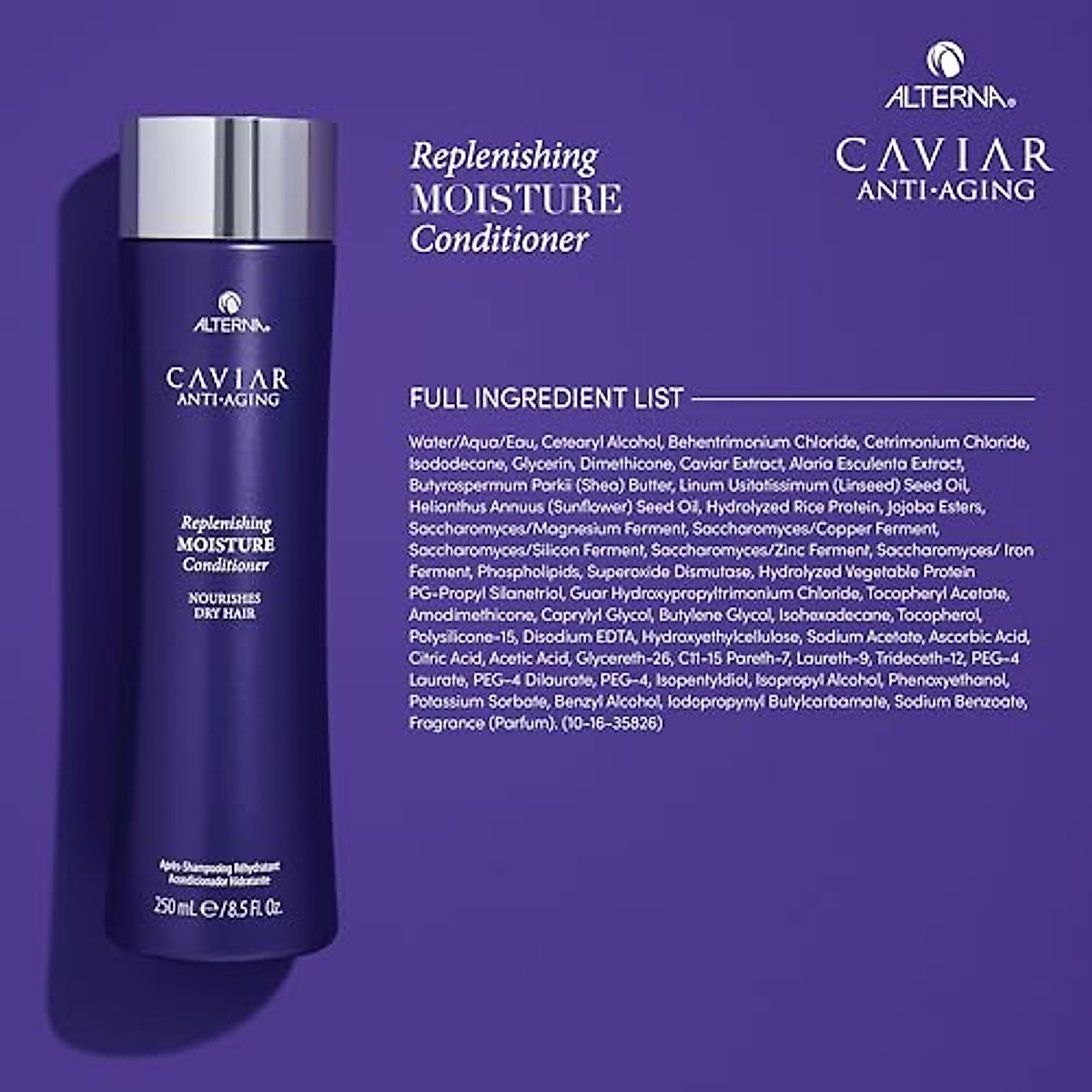 Alterna Caviar Anti-Aging Replenishing Moisture Conditioner, 16.5 Fl. Oz.