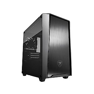 COUGAR MG130-G Compact Micro-ATX Gaming Case with Glass Side Window