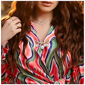 YOGEYOGE 36 Pcs Pearl Brooch Sweater Shawl Hat Safety Pin, Faux Pearl Safety Brooch, Waist Decoration for Women, Tightening Pearl Safety Pin for Women Scarves, Jackets, Tops, Jeans and Dresses