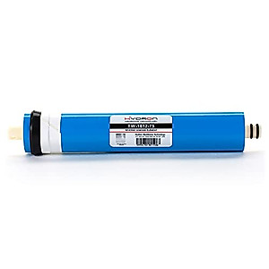 Hydron TW-1812-75 DI or RO Reverse Osmosis Membrane Replacement 75 GPD, Fits Any Standard RO Unit