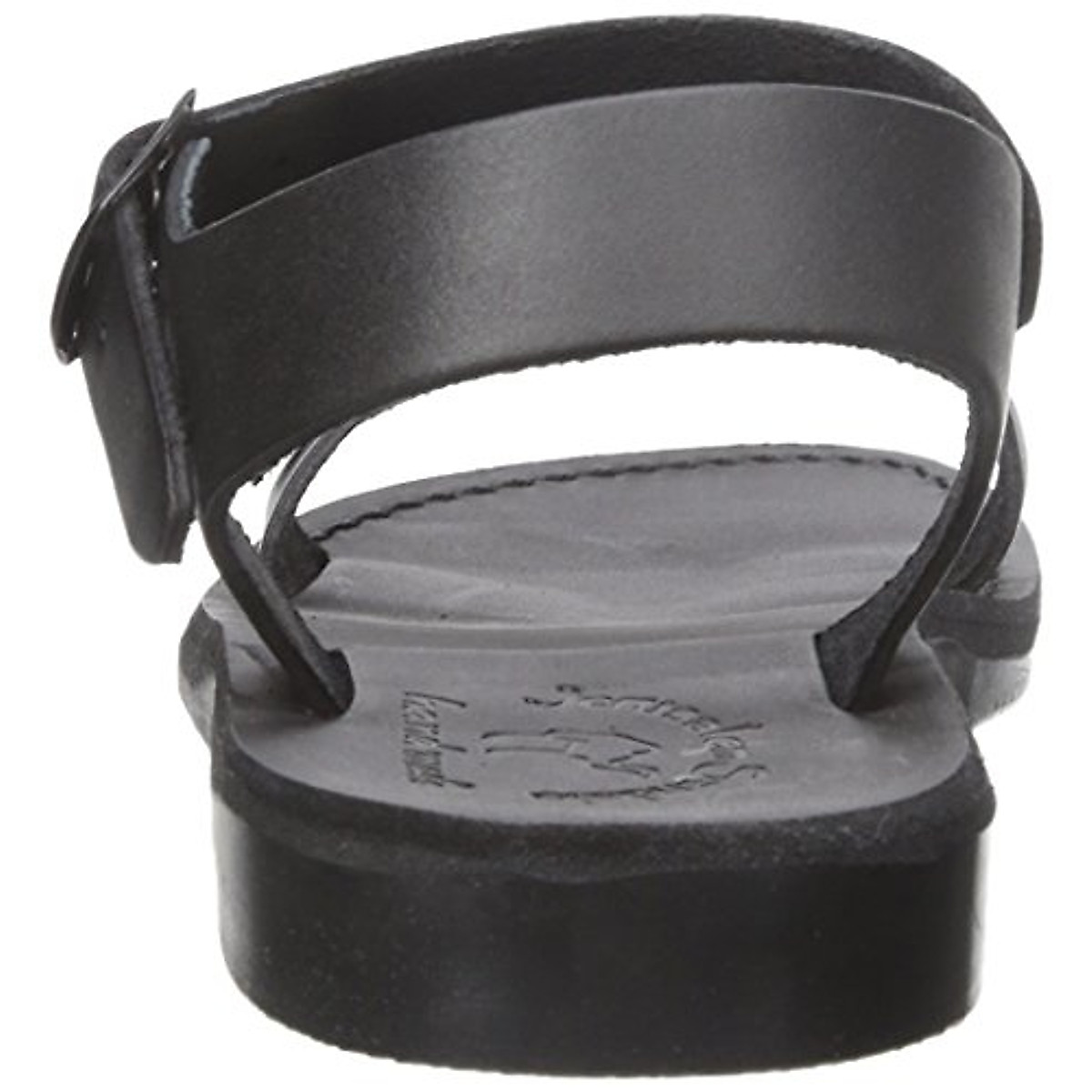 Jerusalem Sandals The Original - Leather Adjustable Buckle Sandal - Black