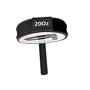 ZYTC Handle for 20OZ Tumbler,Yeti Rambler Handle Anti Slip Travel Mug Grip Cup Holder for Yeti Rambler,Ozark Trail,Sic and More Tumbler Mugs