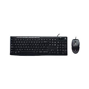 Logitech Media Combo MK200 Full-Size Keyboard and High-Definition Optical Mouse (920-002714)