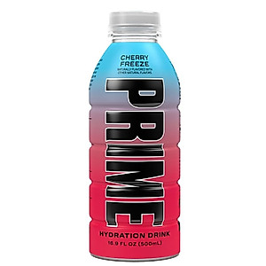 Prime Hydration Sports Drink Variety Pack - Energy Drink, Electrolyte Beverage - Lemon Lime, Tropical Punch, Orange, Grape, Ice Pop, Meta Moon, & Strawberry Watermelon - 16.9 Fl Oz (7 Pack - 7 Flavors)