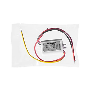 Envistia Miniature 12V to 5V Step Down DC to DC Voltage Converter 3A 15W Waterproof Power Supply Module