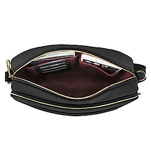 Travelon Addison-Anti-Theft-Small Crossbody Bag, Black