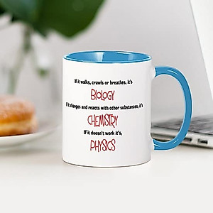 CafePress Funny PHYSICS 1 Mugs Ceramic Coffee Mug, Tea Cup 11 oz