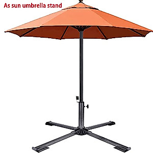 Foldable Patio Sun Shade Anchor Holder Christmas Tree Stand Adjustable Portable Beach Anchor Heavy Duty Tempered Iron Outdoor Patio Umbrella Base Holder (1)