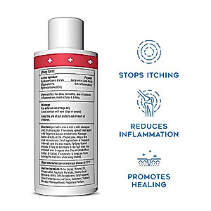 DOGSWELL Remedy + Recovery 0.5% Hydrocortisone Lotion for Dogs, 4 oz. (Packaging May Vary)