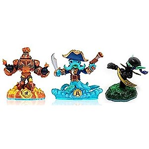 Skylanders Swap Force LOOSE Blast Zone, Wash Buckler, & Ninja Stealth Elf Set Includes Card Online Code