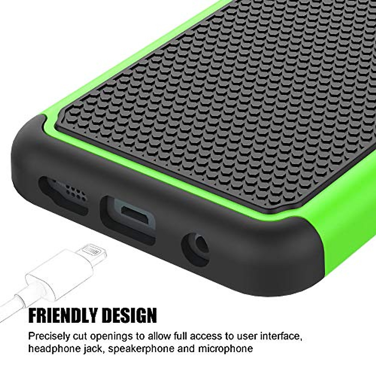 SYONER Galaxy S7 Case, [Shockproof] Defender Protective Phone Case Cover for Samsung Galaxy S7 (5.1", 2016) [Green]