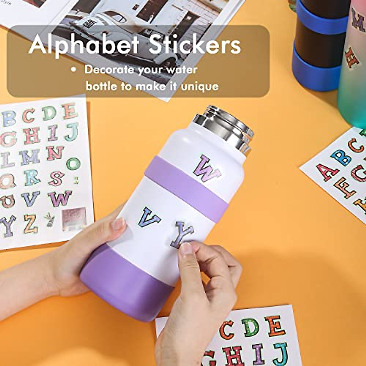 5 PCS Miracredo Replacement Straws for Simple Modern, Giotto, Thermoflask and More Water Flask, BPA Free Straws Fit Takeya Replacement Straw, Come with 2 Straw Cleaner Brushes