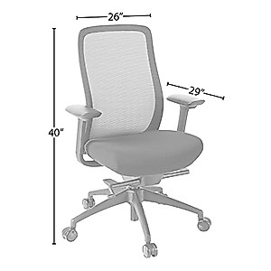 Eurotech Seating Vera Office Chair, Black