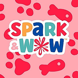 SPARK & WOW Cat Activity Wall Panel - Ages 18m+ - Montessori Sensory Wall Toy - Number Matching Activity - Busy Board - Toddler Room Décor