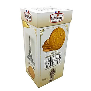 St. Michel La Grande Galette French Butter Cookies, 1.3 Pounds