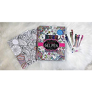 Kaleidoscope: Fabulous Gel Pen Coloring Kit