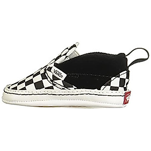Vans Infant Checker Slip-On Black/True White Crib Size 4