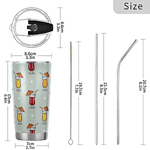 HXshaoye juice sunshade heart grey colorful Stainless Steel cups for hot and cold with Straw Lid coffee mug with lid for hot and cold drinks simply modern mug 20 oz vasos para cafe caliente termico
