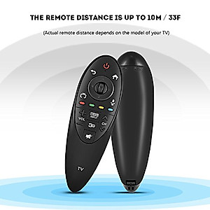 Remote Control Replacement for LG TV AN-MR500G AN-MR500 MBM63935937, Alternate Remote Control Fits for LG Smart TV