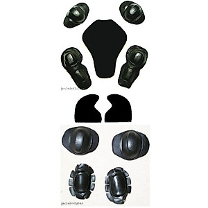 Jackets 4 Bikes New Men's 2PC Motorcycle Leather Racing HUMP 2 PC Two Piece Armor Suit