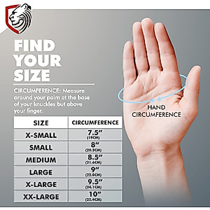 Riparo Winter Gloves for Men, Leather Winter Gloves for Cold Weather, Snow Gloves for Motorcycle Driving Hiking Outdoor (Brown, Large)