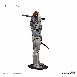 McFarlane Toys Dune Duncan Idaho 7-inch Action Figure with Build-A Glossu ‘Beast’ Rabban Figure Parts, Multicolor