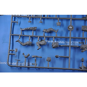 GERMAN INFANTRY, EASTERN FRONT BATTLE SERIES 5 FIGURES 1/35 MASTER BOX 35102