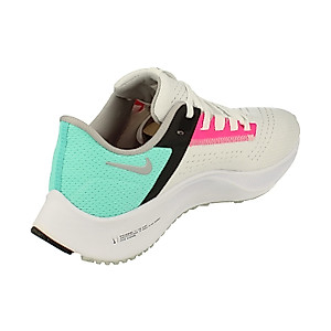 Nike Air Zoom Pegasus 38 Mens Running Trainers CW7356 Sneakers Shoes (UK 11 US 12 EU 46, White Wolf Grey Hyper Pink 102)