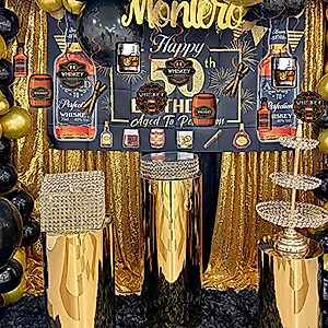 Birthday Decorations for Adults Aged to Perfection Party Supplies Party Hanging Swirls Ceiling Streamers for 30th 40th 50th Birthday Decorations