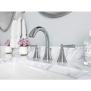 Pfister LG49GL0C LG49-GL0C Saxton 2-Handle 8" Widespread Bathroom Faucet in Polished Chrome, 1.2gpm