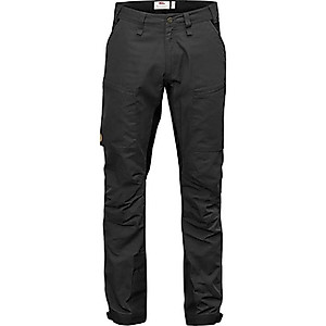 Fjällräven Abisko Lite Trekking Trousers Dark Grey/Black 56 (US Mens 38-39) R