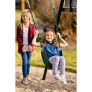 Lifetime 290704 Adventure Tunnel Swing Set, Earthtone