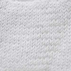 Lily Sugar 'N Cream The Original Solid Yarn, 2.5oz, Medium 4 Gauge, 100% Cotton - White - Machine Wash & Dry