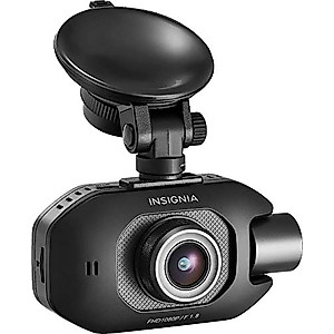 Insignia - Front and Rear Camera Dash Cam - Black