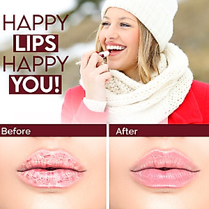 WBM Lip Balm, Formulated with Cherry & Shea Butter, Moisturization Lip Care For All Day Hydration, 100% Natural, Organic Chapstick, 1 Count (2 Pieces) - 0.30 Ounce