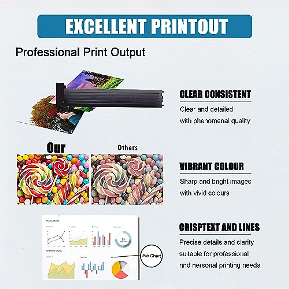 RIOMAN TN912 Toner Cartridge High Yield Replacement Compatible for Konica Minolta TN912 Toner Cartridge (with Chip) Work for Konica Minolta Bizhub Pro 958 Printer