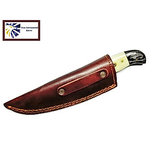 Titan International Knives Damascus Steel Hunting Knife