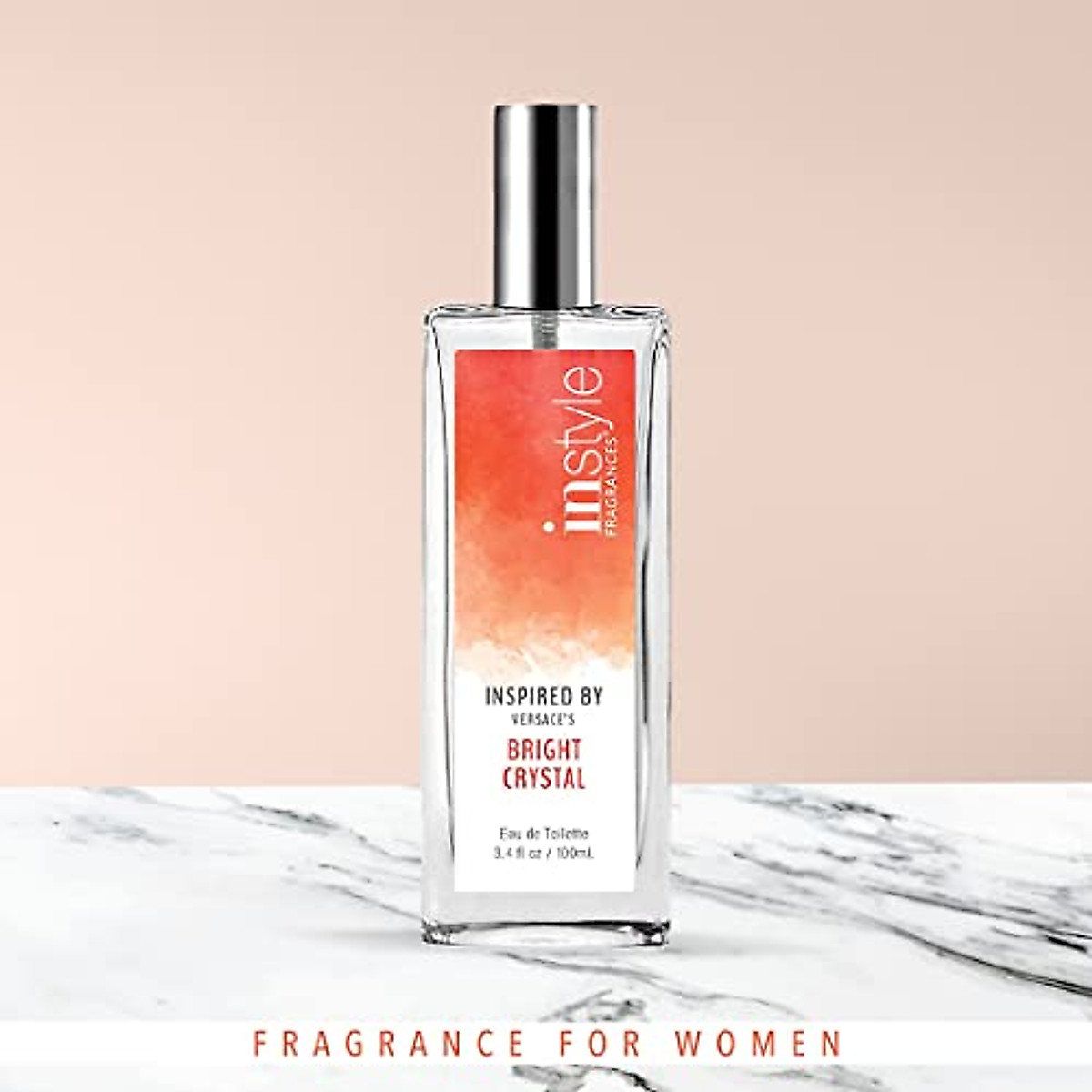 Instyle Fragrances | Women’s Eau de Toilette | Vegan, Paraben & Phthalate Free | Never Tested on Animals | 3.4 Fl Oz