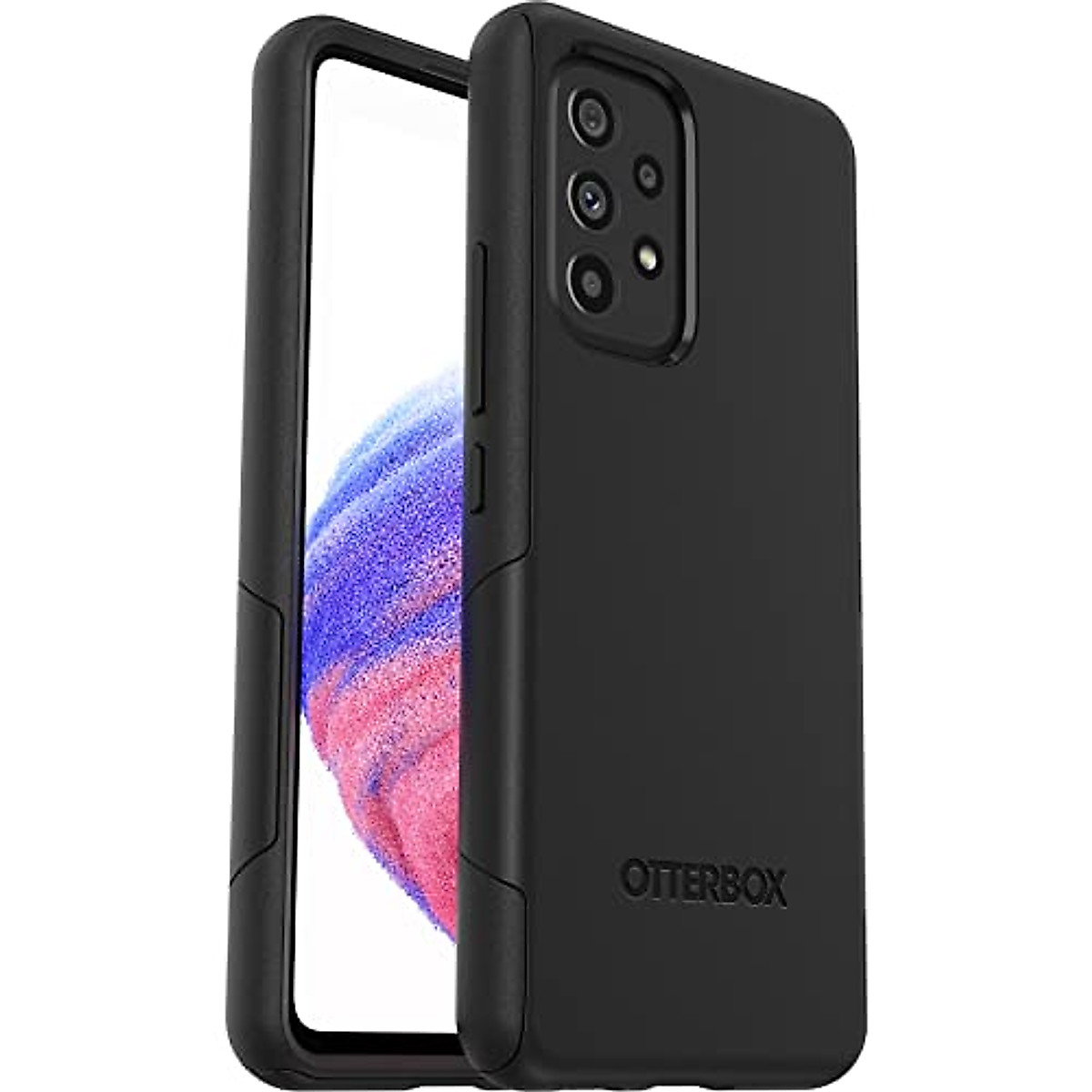 OtterBox Samsung Galaxy A53 5G Commuter Series Lite Case - BLACK, slim & tough, pocket-friendly, with open access to ports and speakers (no port covers),