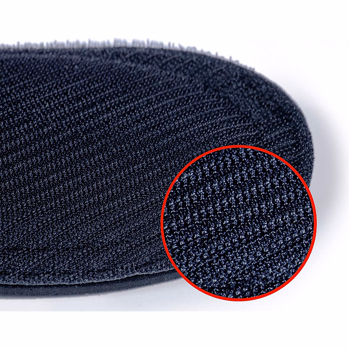 Nanoskin 5-3/4" Hand Strap Applicator for 6" AUTOSCRUB Foam Pad [AS-007], Black